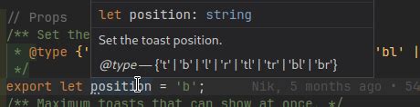 Toast Position Incorrect Type Issue Skeletonlabs Skeleton GitHub