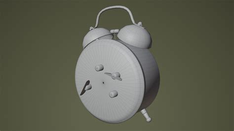 Artstation Alarm Clock Gameready Game Assets