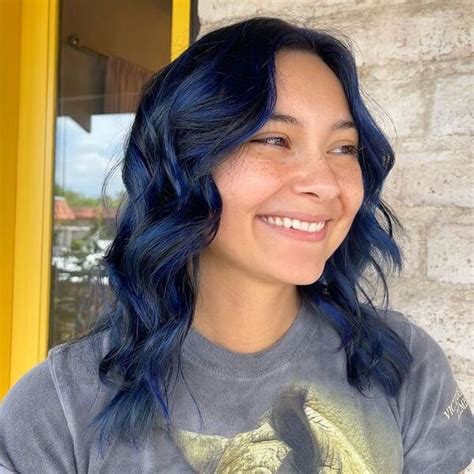 50 Attractive Blue Highlights For Women In 2022 With Pictures
