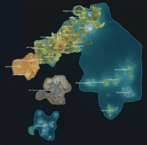 Hoyolab Interactive Map