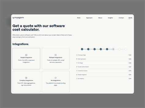 get a quote with our custom software cost calculator aards