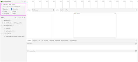 Running And Debugging Tests With Playwright Ui Mode
