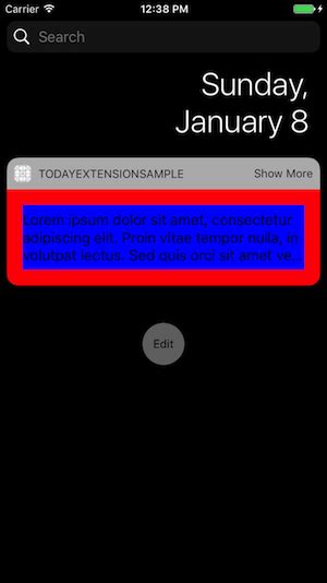 Ios Dynamic Height Using Auto Layout In Today Extension Stack Overflow