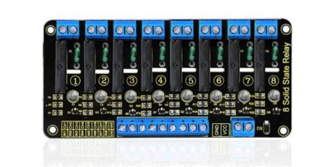 Ks Keyestudio Eight Channel Solid State Relay Module Keyestudio Wiki