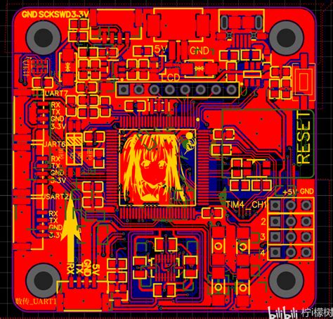 开源一款基于stm32f407427的飞控，已经打板验证 哔哩哔哩