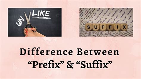Difference Between Prefix And Suffix Language Puzzle Unraveling The