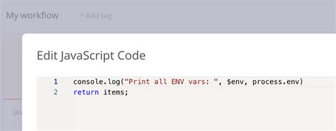 how to define custom environment variables available in the n8n