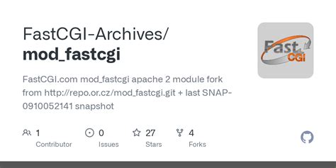 Github Fastcgi Archives Mod Fastcgi Fastcgi Mod Fastcgi Apache