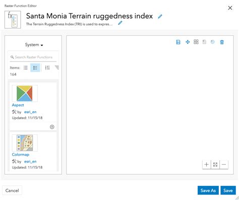 tutorial perform an analysis with raster functions documentation