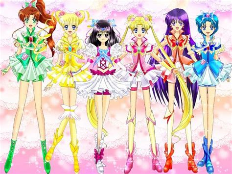 Pretty Princesses Sailor Moon Fan Art Sailor Moon Art Sailor Moon