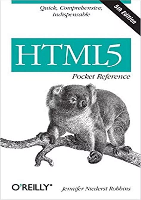 Pdf Book Html5 Pocket Reference Quick Comprehensive Indispensable Pocket Reference Oreilly