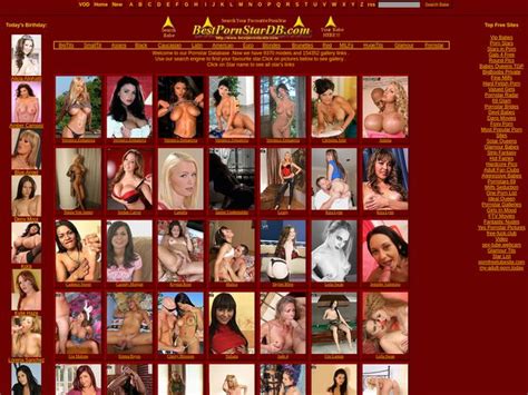 Pornstar Databases One Porn List