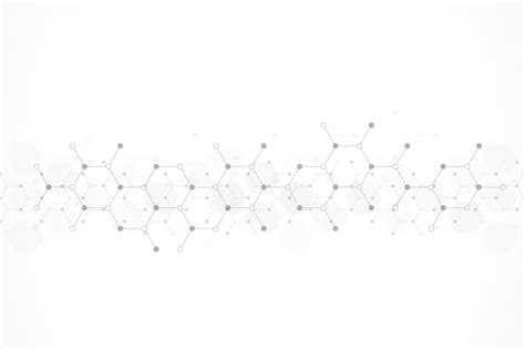 Premium Vector Abstract Hexagonal Background Molecular Structure And Genetic Engineering