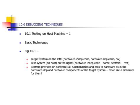 Ppt 100 Debugging Techniques Powerpoint Presentation Free Download