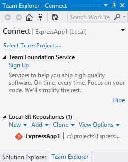 Publish To Azure Website Using Git Microsoft Nodejstools Wiki Github