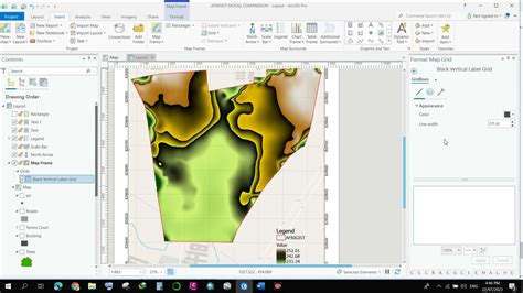 Adding Grid Ticks To Layout In Arcgis Pro Youtube