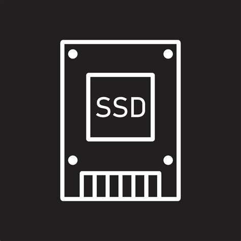 Ssd Icon Vector 42152439 Vector Art At Vecteezy