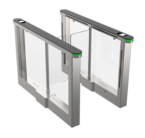 Pedestrian Office Entrance Gate Optical Swing Gate Turnstiles With Rfid Card Reader