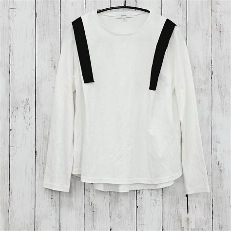 新品【 Fennel 】フェンネル バイカラーリボンカットソー メルカリ