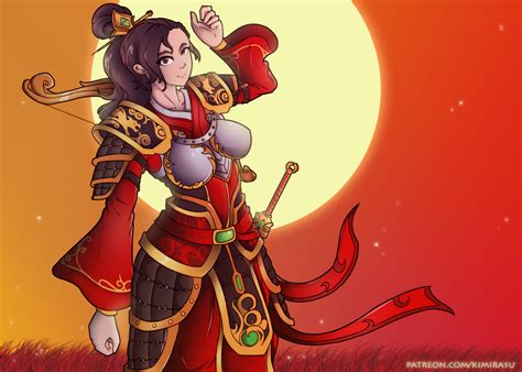 Smite Mulan By Kimirasu On Newgrounds