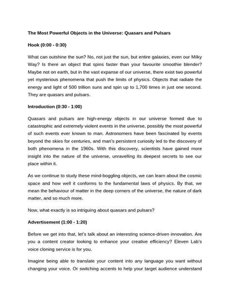 Script Pdf Quasar Galaxy