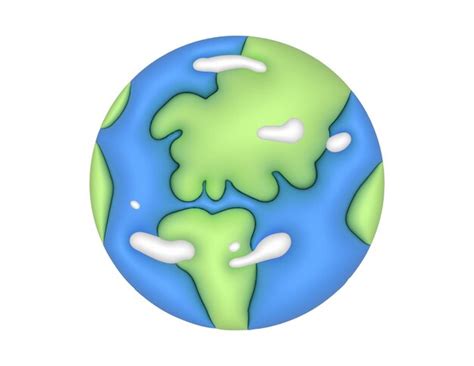 Premium Vector 3d Earth