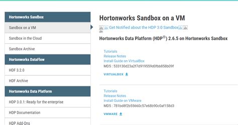 Solved Need To Download Hdp Sandbox For Virtual Box Cloudera