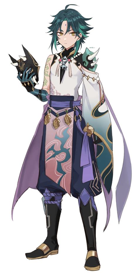 Genshin Impact Xiao Impact Character Design Character Art