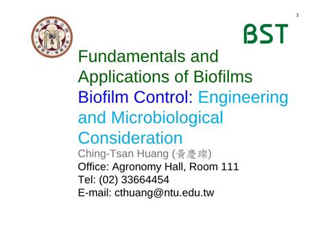 Pdf Fundamentals And Applications Of Biofilms Biofilm … Tw Biofilms Biofilm