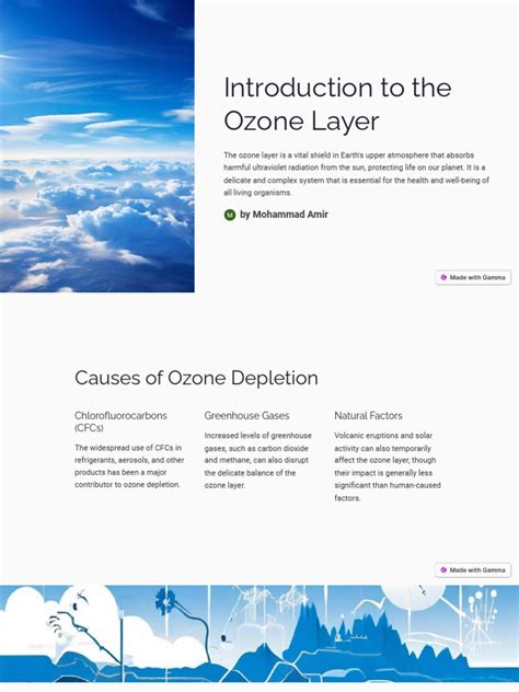 Introduction To The Ozone Layer Pdf