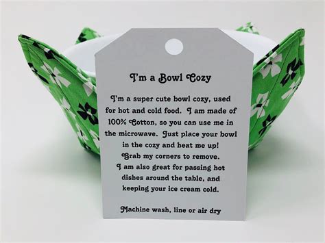 Microwave Bowl Cozy Microwave Bowl Holder Soup Cozies Soup Bowl Hot Pad Icecream Bowl Holder