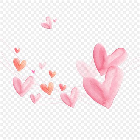 하트 모양의 장식 하트 일러스트 하트 모양 장식 만화 Png 일러스트 및 이미지 에 대한 무료 다운로드 Pngtree