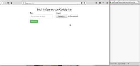 Hugui Dugui Blog Subir Imágenes En Codeigniter