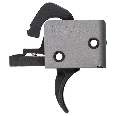 Ar 1510 Full Auto Compatible Single Stage Trigger Curved Cmc Triggers
