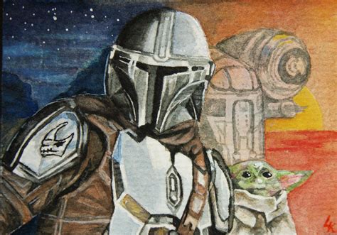 The Mandalorian And Grogu By Redsoulwolf13 On Deviantart
