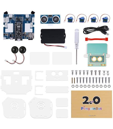 Kit Robot Elegoo Penguin Compatibil Cu Arduino Ide
