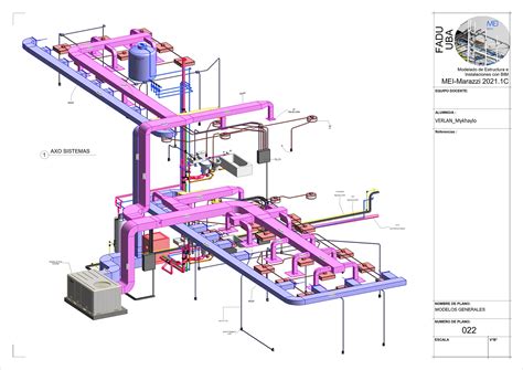 Sistemas Instalaciones Con Bim Revit Mep Images Behance