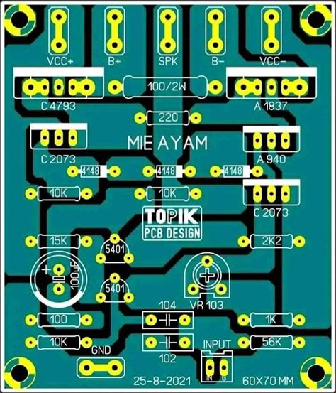 Diy Audio Amplifier Circuit Board Design