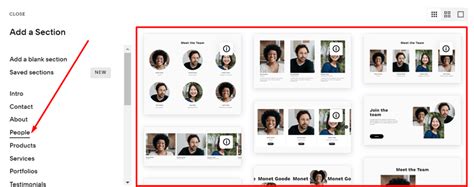 how to add a carousel in squarespace summary block