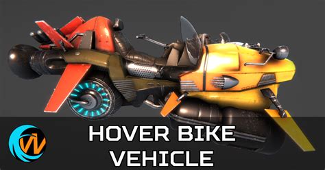 hover bike 3d vehicles unity asset store