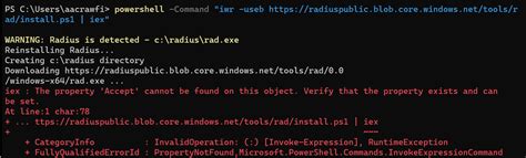 Bug Cli Installation Script Returns Error · Issue 287 · Radius