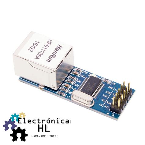 modulo ethernet enc28j60 electronica hl