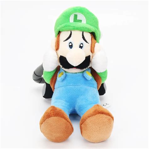 1pcs 20cm Mario Plush Toys Sit Style Mario Luigi Plush Doll Stuffed Toy Fast Free Shipping In