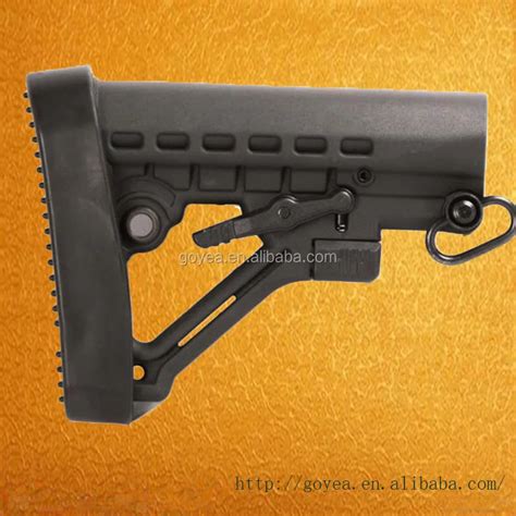Ar15m4 T6 Non Slip Recoil Rubber Butt Pad With Ergonomic Design For 5