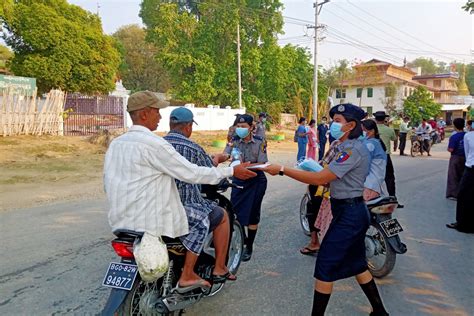 ကံမမြို့တွင် ကိုဗစ် ၁၉ ရောဂါကာကွယ်ရေး Mask Campaign ပြုလုပ် Myanmarnationalpost