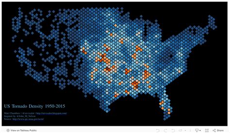 How To Create Density Maps Using Hexbins In Tableau