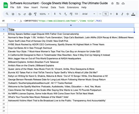 Google Sheets Web Scraping The Ultimate Guide