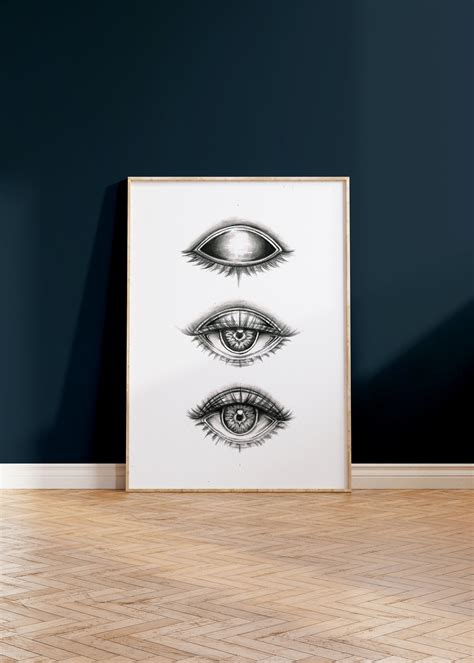 Third Eye Print Digital Download Etsy