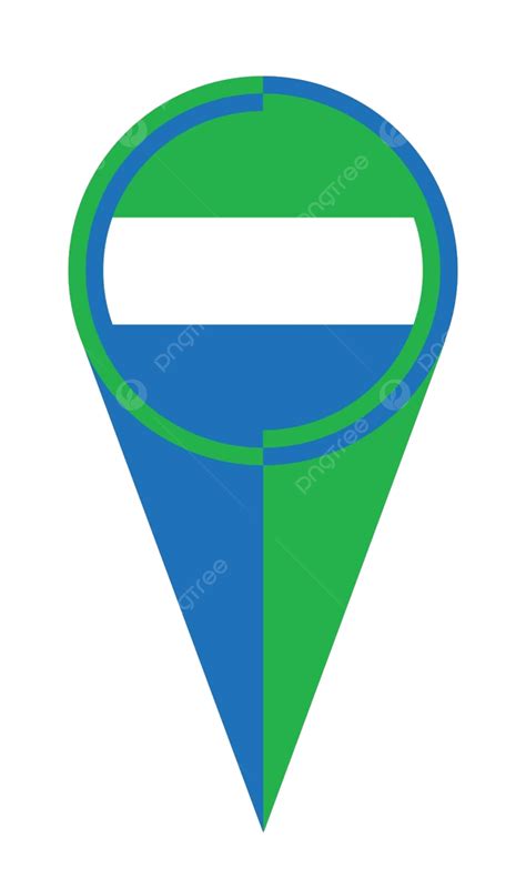 sierra leone map pointer location flag drawing map element vector