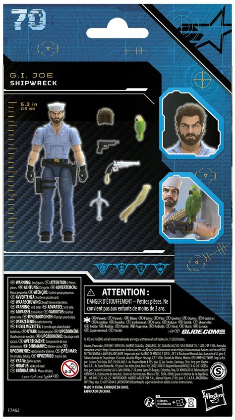 G I Joe Classified Series 6 Inch Shipwreck Action Figure Mylosttoy